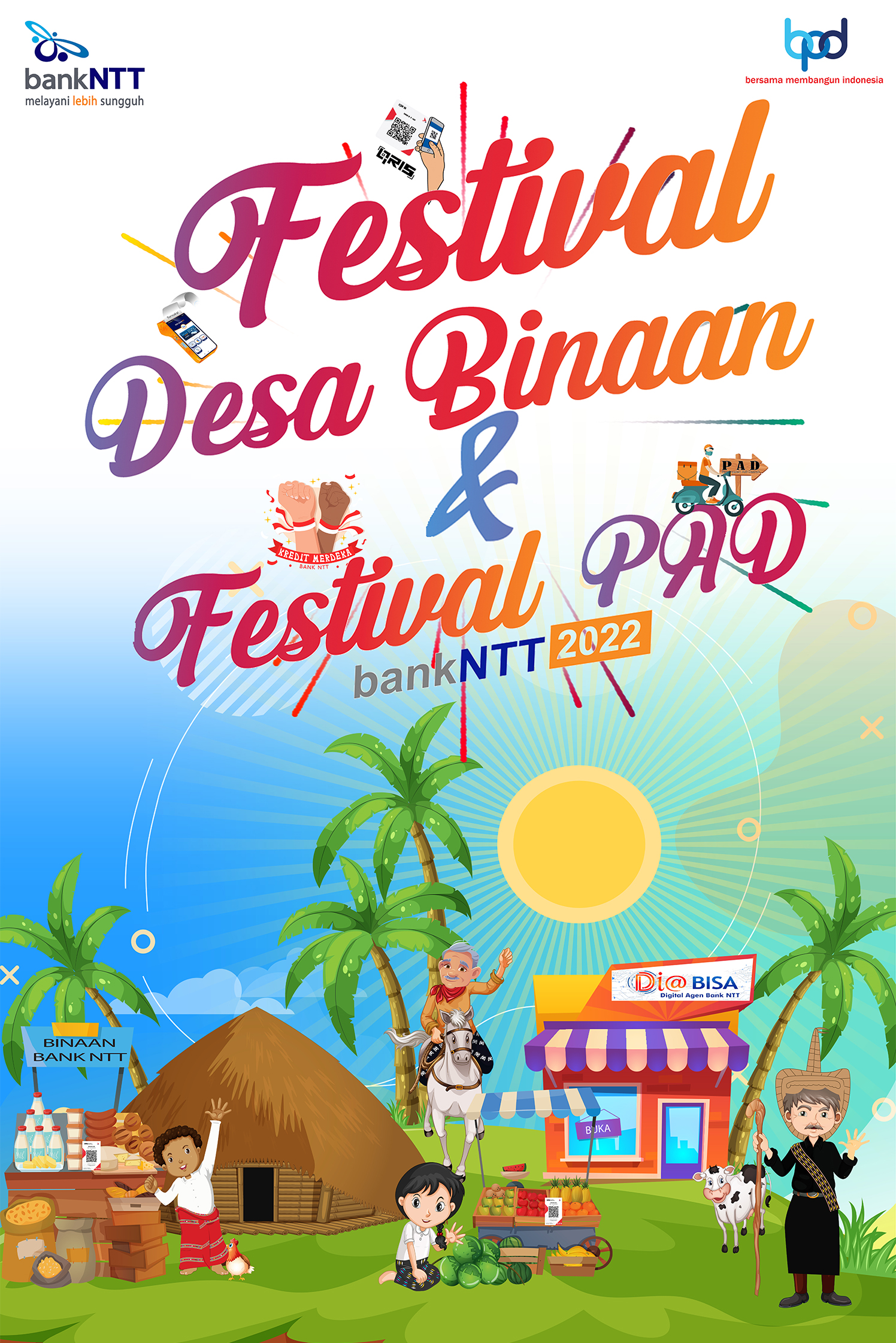 Napan Jadi Juara Festival Desa Binaan Bank NTT 2022, Disusul Wologai ...