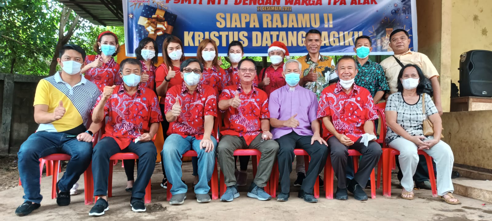 PSMTI NTT Gelar Ibadah Natal di TPA Alak dan Berbagi Kasih dengan ...