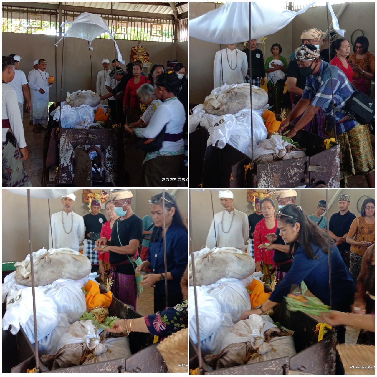 Umat Hindu Kupang Gelar Upacara Ngaben Ngelungah Massal dan Nyapuh ...