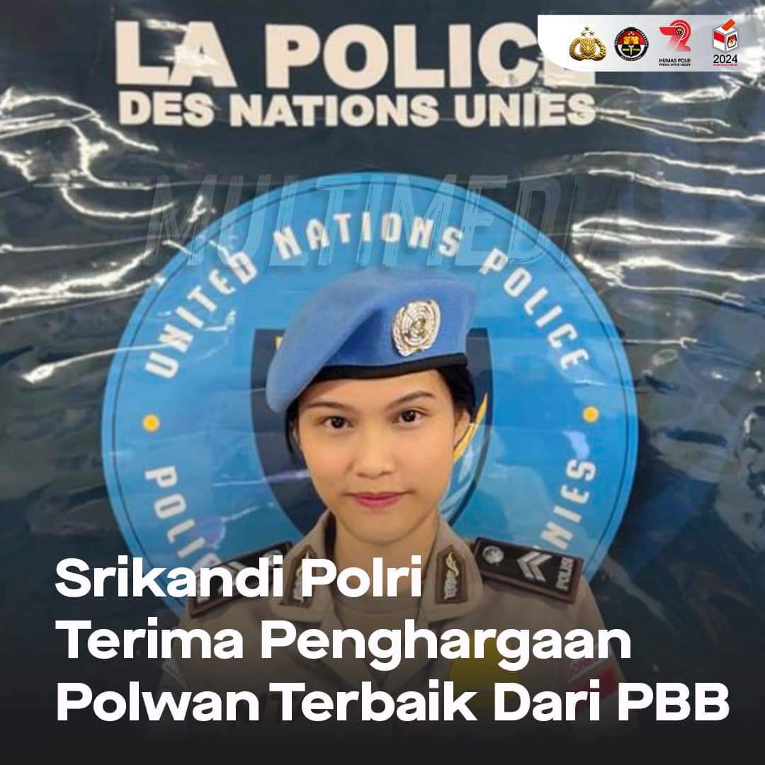 Srikandi Polri Terima Penghargaan Polwan Terbaik Dari PBB | MediatorKupang